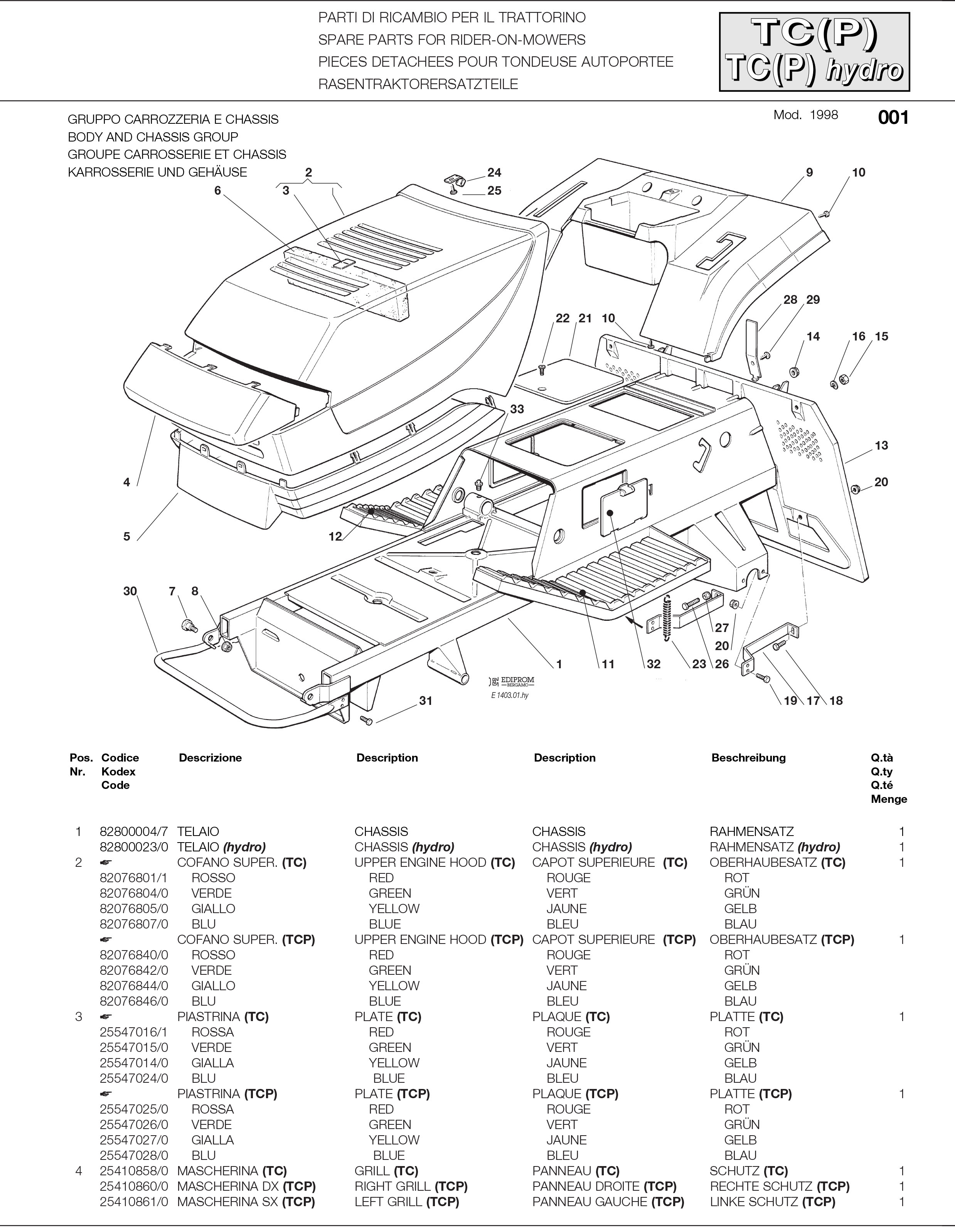 Vue Eclatee Tracteur Tondeuse Mtd Demaxde MTD Tracteurs De Pelouse MTD